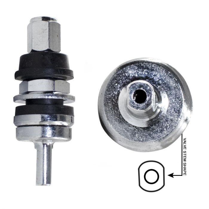 TPMS Valve Stem Replacement Service Pack Metal 20008 Package of 4